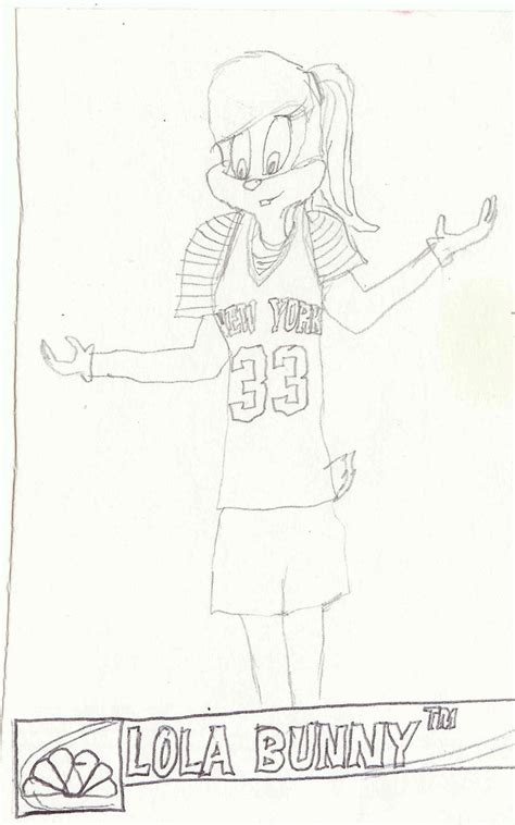 Lt Lola Bunny Card Portrait By Fanofvirginiatv On Deviantart