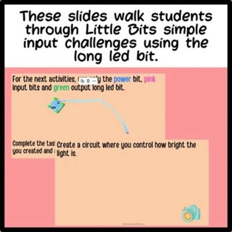 Little Bits Input Circuits Activity By Steam Treasure Trove Tpt