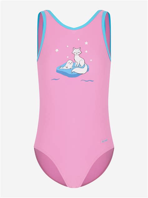 Купальник слитный для девочек Joss светло розовый цвет — купить за 2890 тг со скидкой 50 в