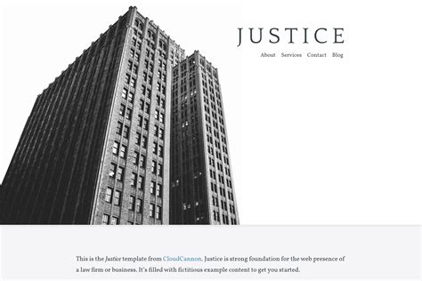 justice nextjs template