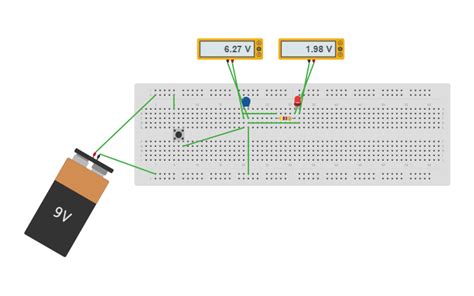 Circuit Design Led Fading Using A Capacitor Tinkercad