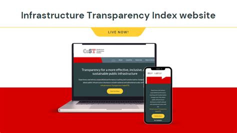 Cost Launches The Infrastructure Transparency Index Website Infrastructure Transparency Index