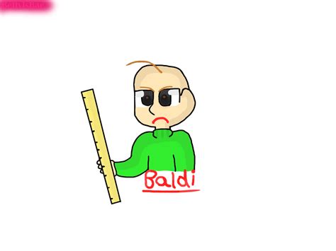 Baldis Basics Characters Baldi Angry By Bettyisbae On Deviantart