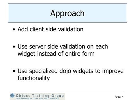 Ppt Creating Ajax Powered Forms With The Dojo Toolkit Powerpoint
