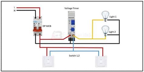 Timer In Light Wiring Diagram