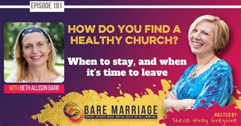 Podcast Beth Allison Barr Helps Us Find A Healthy Church Bare Marriage