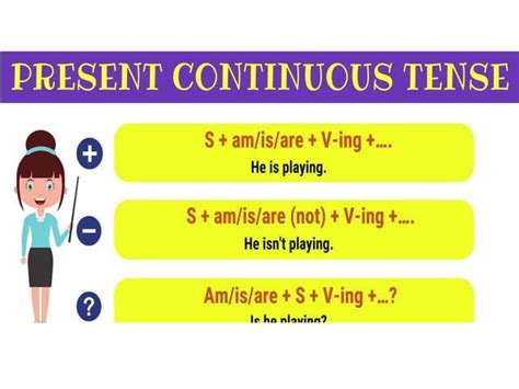 Present Continous Presentasi Bahasa Inggris Ppt