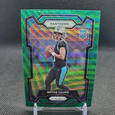 2023 Prizm 311 Bryce Young Green Wave Carolina Panthers Rc Rookie Sp Ebay