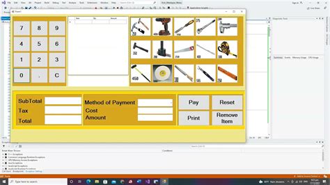 Menu Visual Basic Youtube
