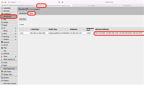 Wireguard Ospf Routeros7 Net Admin Pro