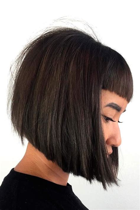 Modern Ways To Style A Bob With Bangs Cabelo Cabelo Curto Cabelo Chanel De Bico