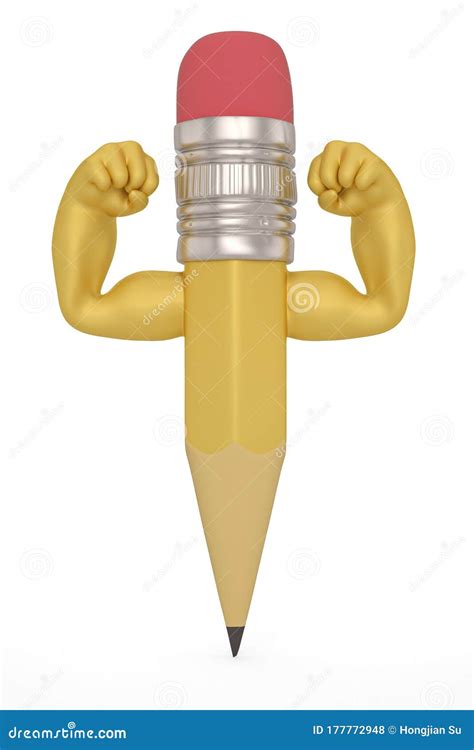 Strong Pencil Clipart