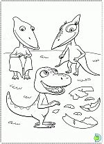Dinosaur Train Coloring Pages Colouring Dino Train