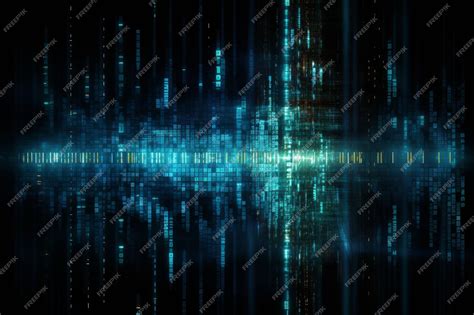 Premium Photo Abstract Binary Code With A Digital Touch