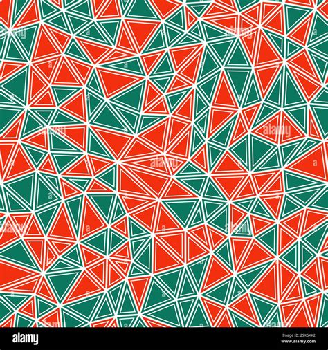 Abstract Mosaic Background Small Triangles Size Solid Shapes In Frames Multiple Colors Style