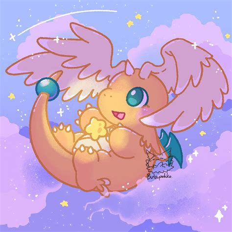 Fanart Mega Dragonite By Butapokko On Deviantart