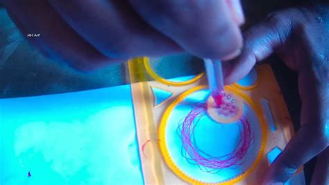 Spirograph Art With Spirograph।। Simple Design With Spirograph।। Easy Design Spirograph।। Mh Art