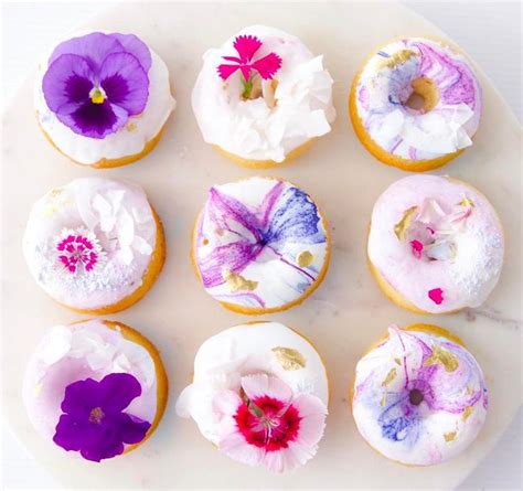Good Morning Instagram Sharing These Pretty Donuts That Went With The