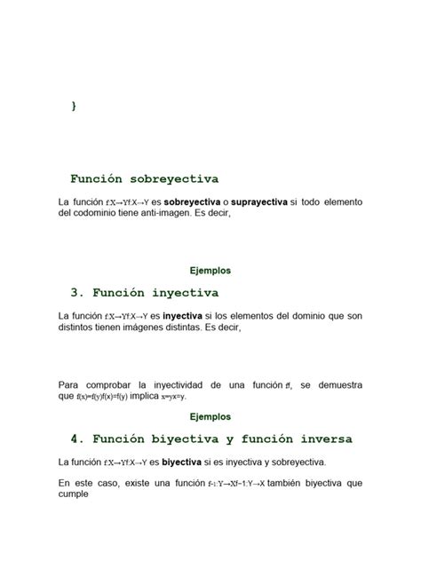 Función Sobreyectiva Pdf