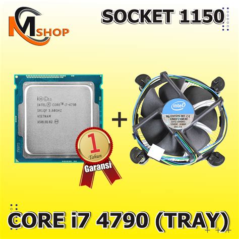 Processor Intel Core I7 4790 Socket 1150 Haswell Fan Intel Shopee