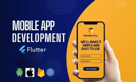 do mobile app development for android and web apps using flutter by warimughal fiverr