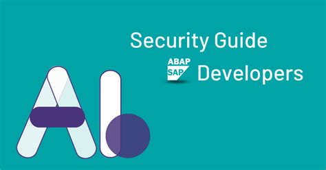 Security Guide For Abapsap Developers Kiuwan