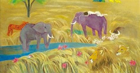 [그림이 있는 아침] 천경자 초원