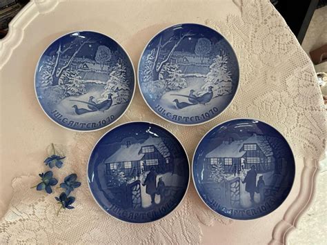 덴마크 빈티지 로얄코펜하겐 빙엔그렌달 크리스마스 장식접시 헬로마켓