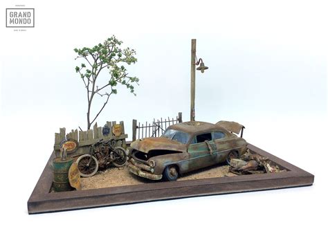 Rusty Ranch Diorama On Behance