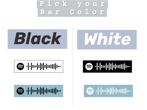 Custom Spotify Song Code Sticker Personalized Scannable Etsy