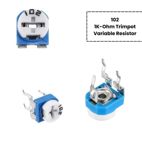 Rm065 Trimming Potentiometer Preset Trimpot Variable Resistor