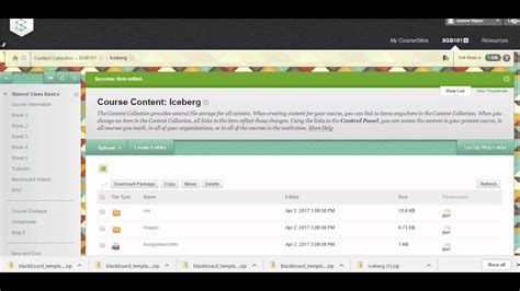blackboard using accessible html template with cascading style sheets css youtube