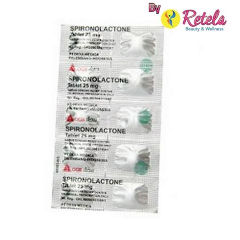 Jual Spironolactone 25mg Tab 10`s Shopee Indonesia