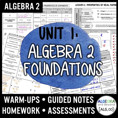 Algebra 2 Curriculum Algebra And Beyond