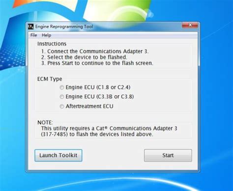 Caterpillar Engine Reprogramming Tool Ert Downloadinstruction
