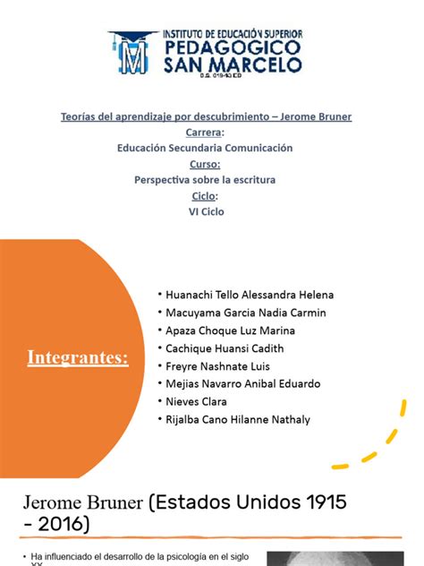 Teoria Del Aprendizaje Por Descubrimiento Pdf Aprendizaje Teoría