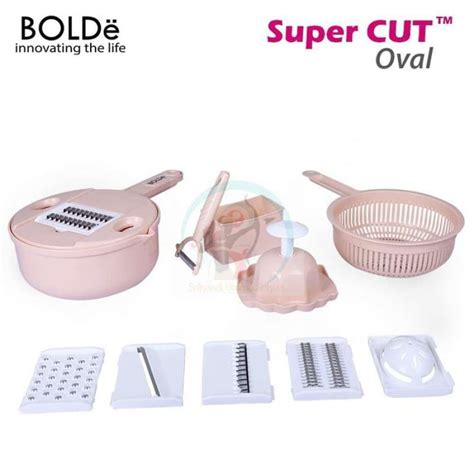Jual Original Serutan Sayur Bolde Super Cut Oval Pengiris Multifungsi