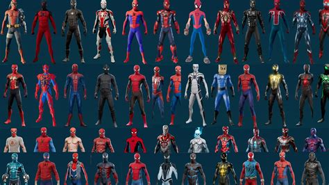 Spider Man Remastered Suits