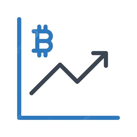 Bitcoin Currency Glow Increase Vector Currency Glow Increase Png And