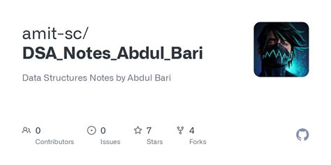Github Amit Scdsanotesabdulbari Data Structures Notes By Abdul Bari