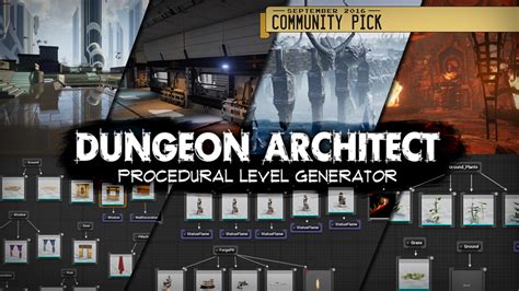 Dungeon Architect By Code Respawn In Code Plugins Ue4 Marketplace