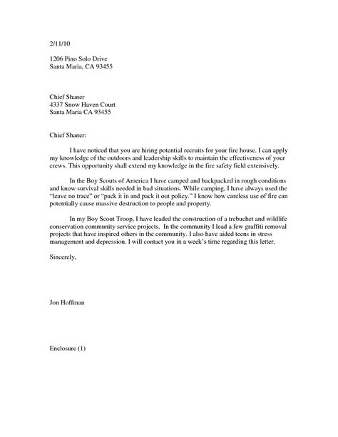 Cover Letter Sample Leadership Skills