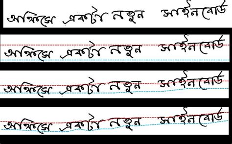 Qualitative Results Of Zone Segmentation Using Projection Analysis And