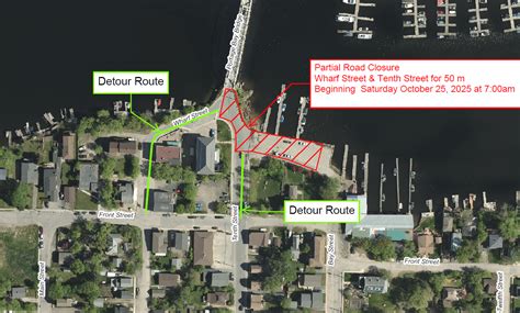 Section Of Wharf Street To Close For Portage Bay Bridge Repairs Your Kenora