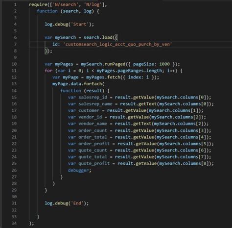 Suitescript Referencing Columns In A Saved Search Netsuite Experiences