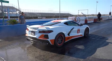 Emelia Hartfords C8 Corvette Breaks Another World Record Bleeds For