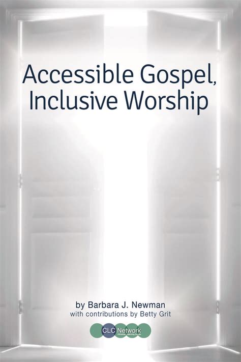 Accessible Gospel Inclusive Worship Calvin Institute Of Christian