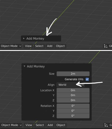Geometry Where Is Align With View For New Objects In Blender 28