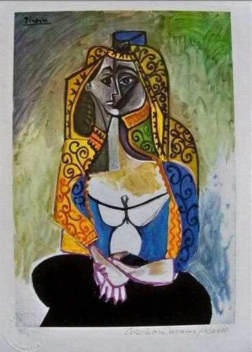 Pablo Picasso Turkish Shawl Giclee