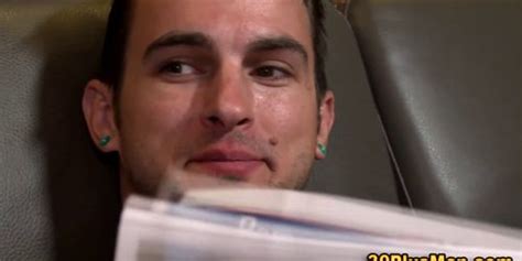 Buff Dude Face Drips Jizz